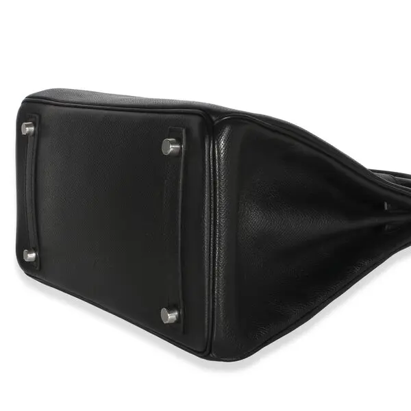 Hermès Epsom Birkin 30 Handbag - Black