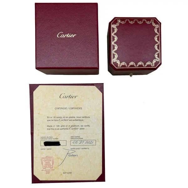 Cartier White Gold Medium Model Clash De Ring - White_gold