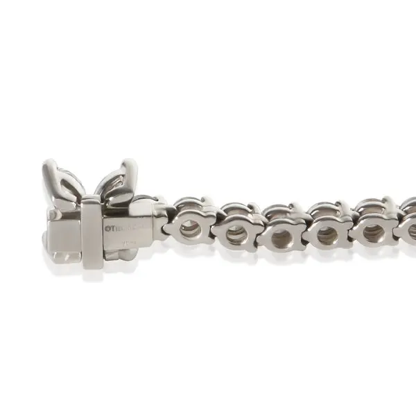 Tiffany & Co. Diamond Graduating Victoria Tennis Necklace