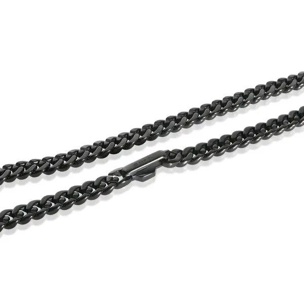 David Yurman Diamond Curb Chain Necklace