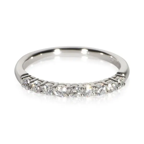 Tiffany & Co. Diamond Band Ring - Platinum