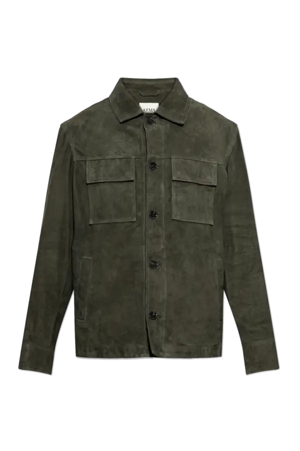 ARMA Mex' Suede Leather Shirt Jacket