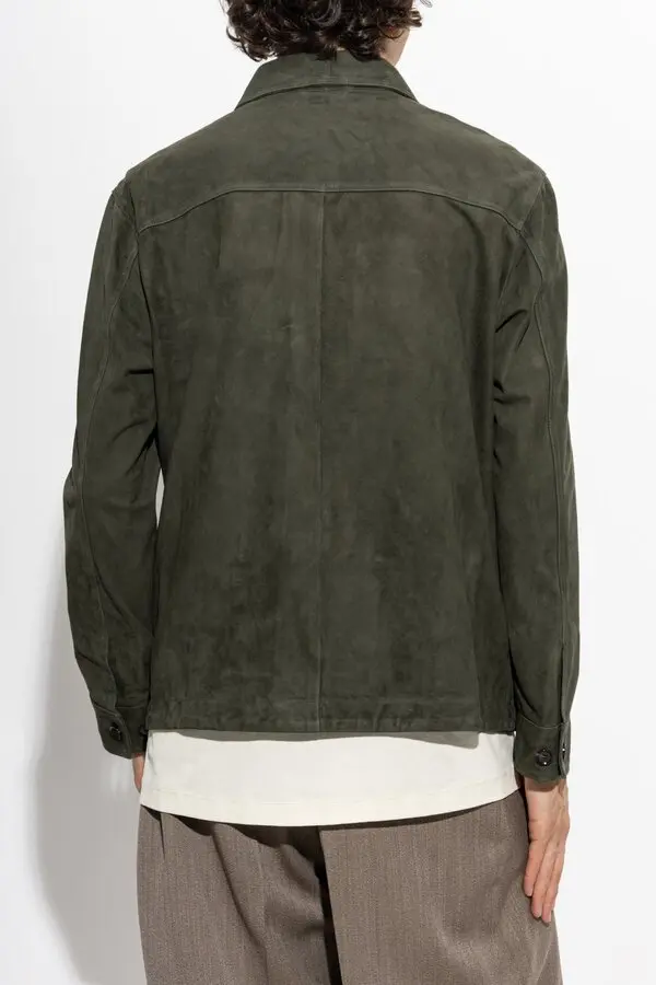 ARMA Mex' Suede Leather Shirt Jacket