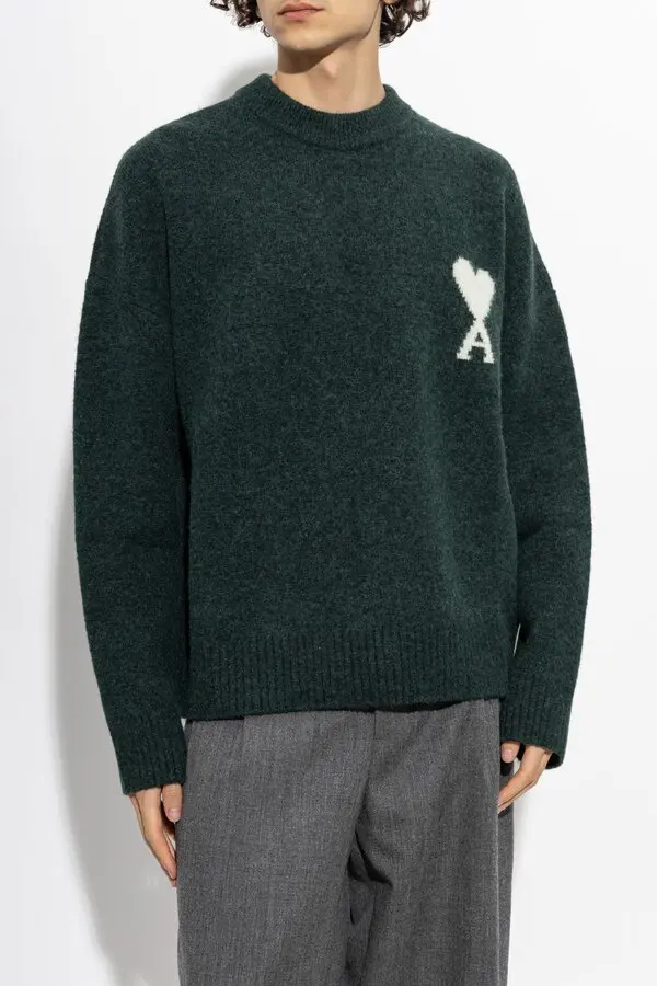 AMI Paris Sweater With Logo