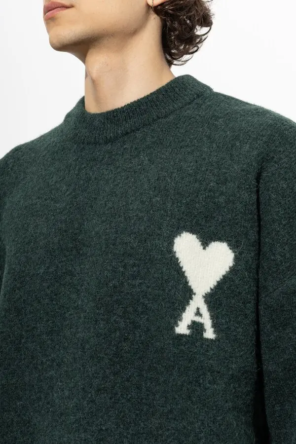 AMI Paris Sweater With Logo