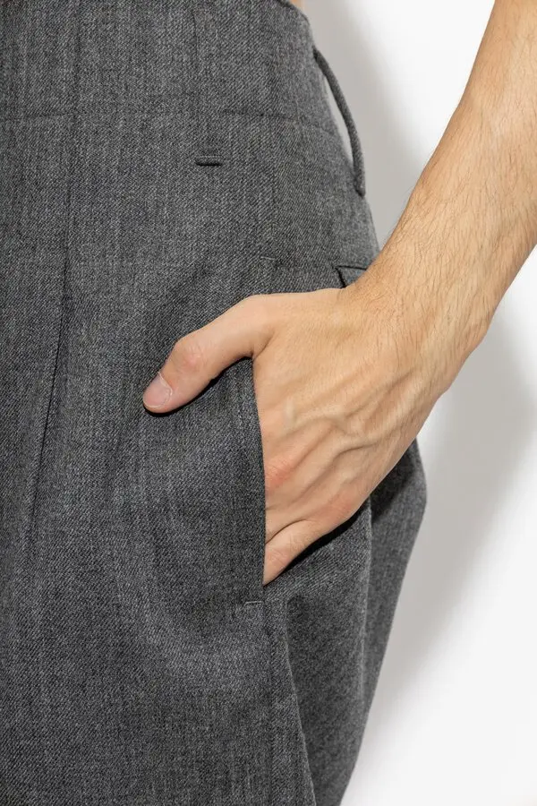 AMI Paris Wool Trousers