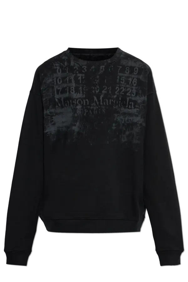 MAISON MARGIELA Sweatshirt With Print - Black