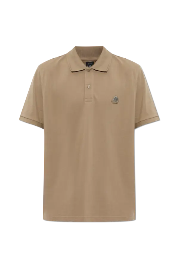 Moose Knuckles Polo With Logo Appliqu