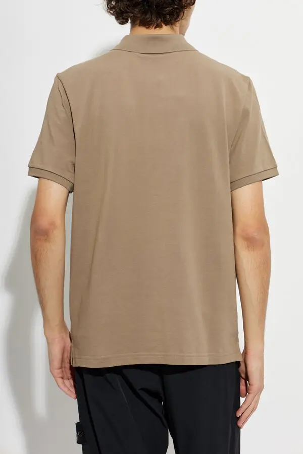 Moose Knuckles Polo With Logo Appliqu