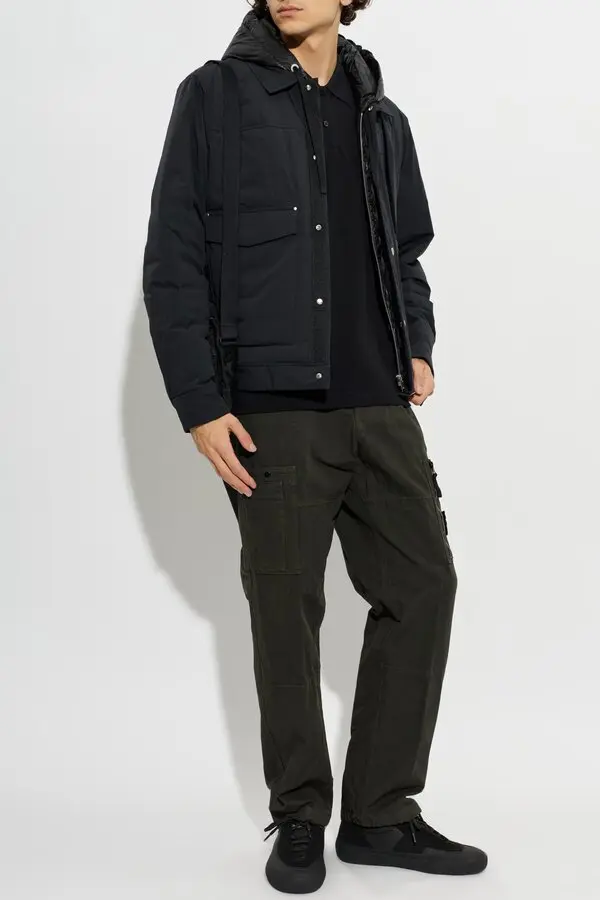 Moose Knuckles Polo Shirt With Applied Logo