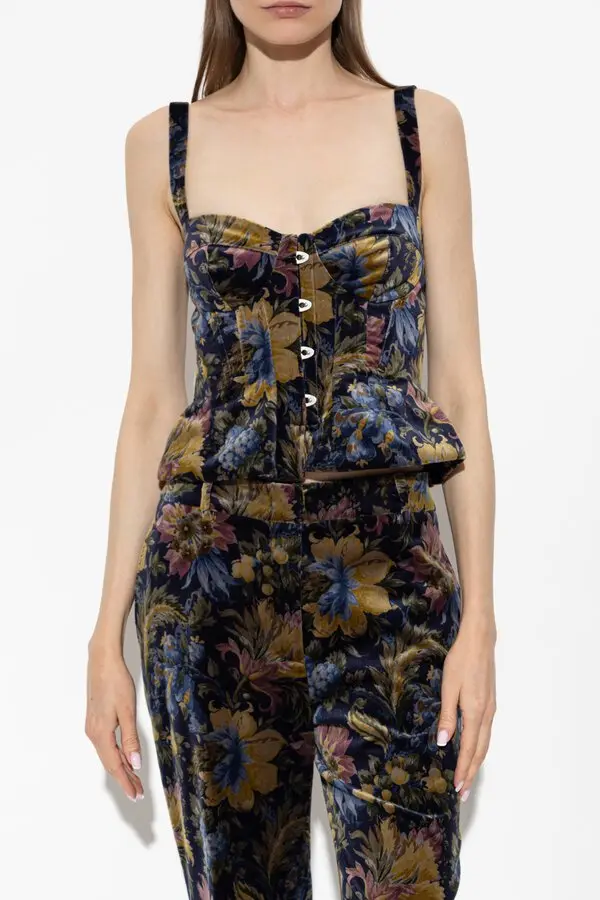 Etro Velour Top