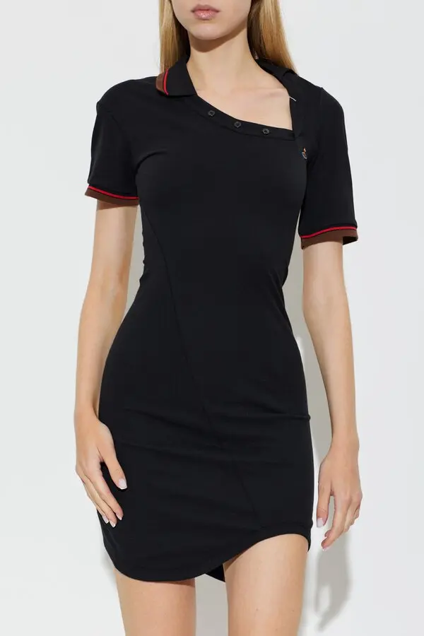 VIVIENNE WESTWOOD Short Sleeve Polo Dress