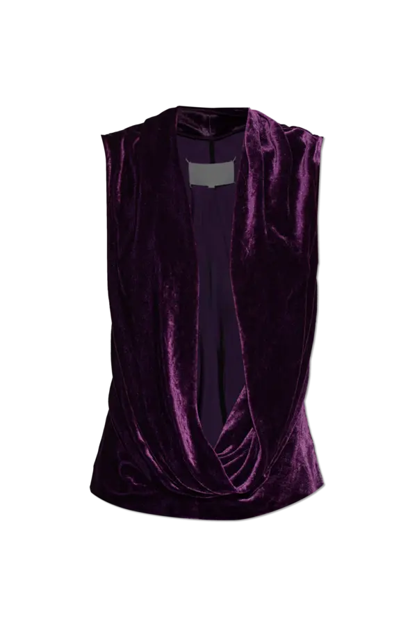 MAISON MARGIELA Velour Top