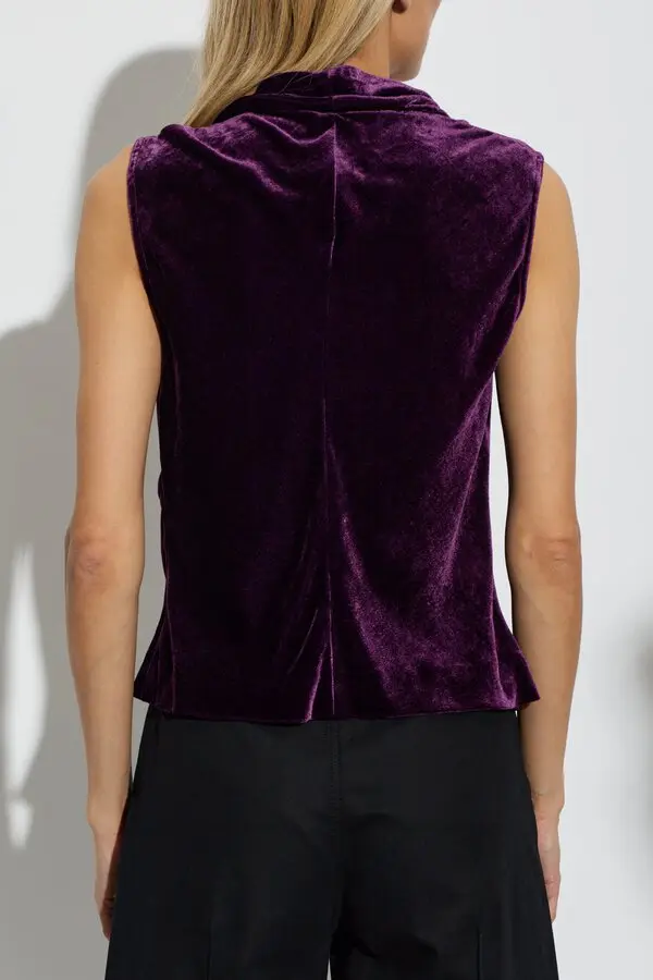MAISON MARGIELA Velour Top