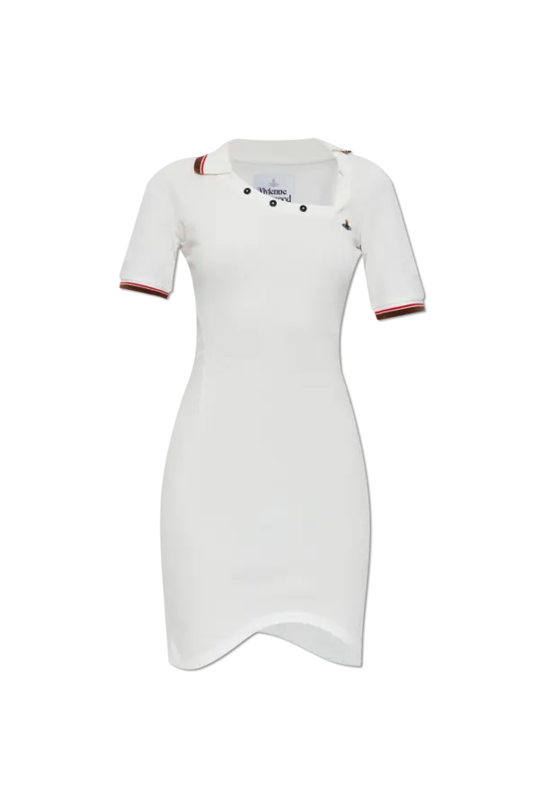 VIVIENNE WESTWOOD Short Sleeve Polo Dress