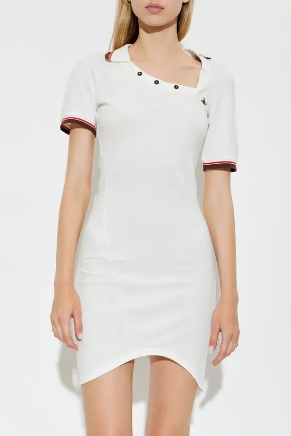 VIVIENNE WESTWOOD Short Sleeve Polo Dress