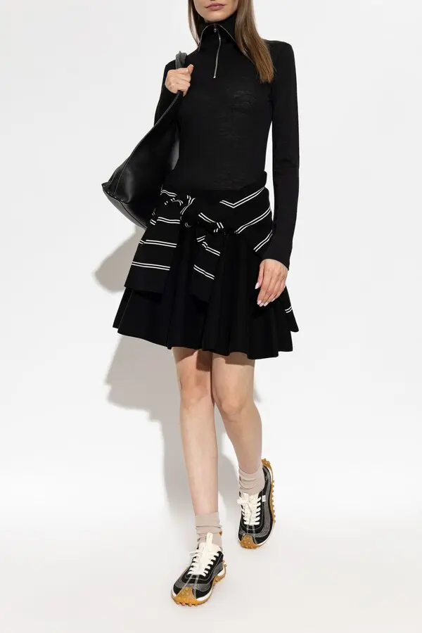 AMI Paris Cotton Skirt