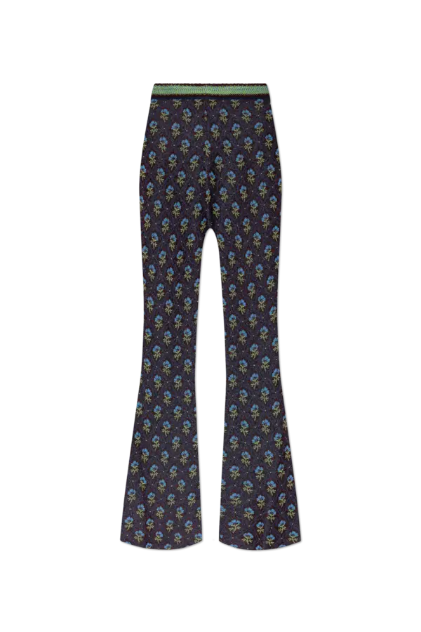 Etro Trousers With Lurex Thread