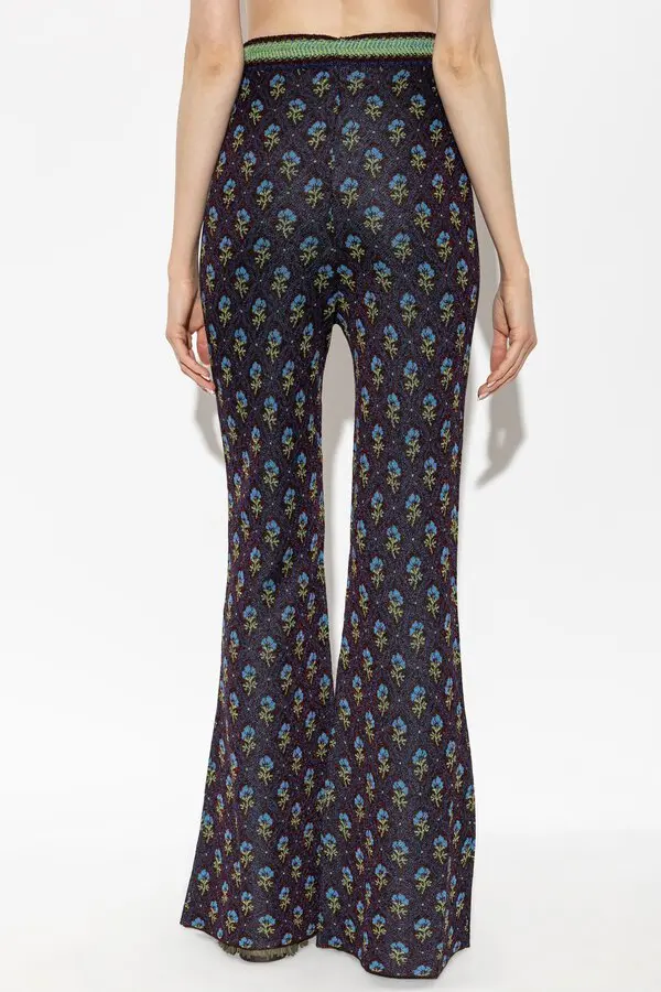 Etro Trousers With Lurex Thread