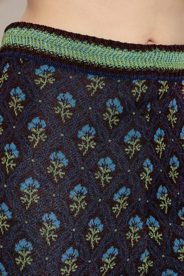 Etro Trousers With Lurex Thread