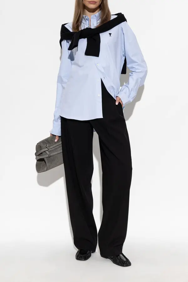 AMI Paris Wool Trousers