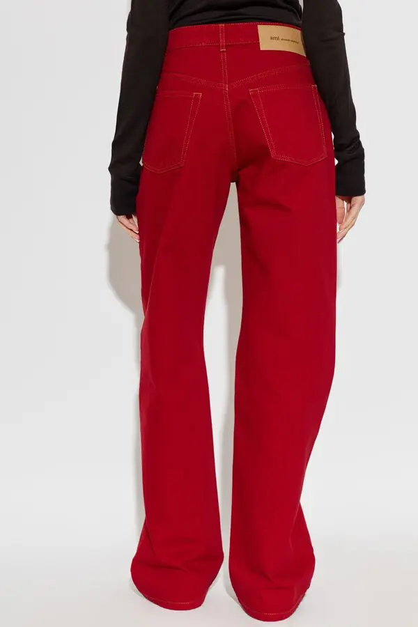 AMI Paris Straight-leg Jeans