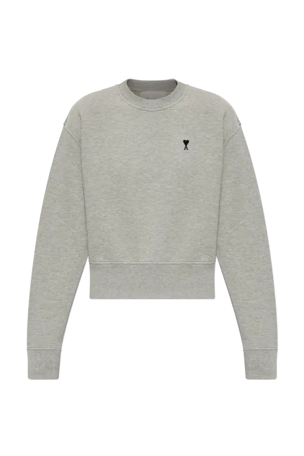 AMI Paris Sweatshirt With Embroidered Logo