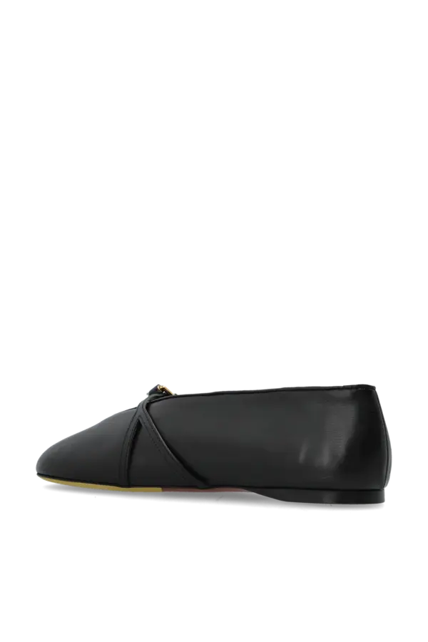 Moschino Leather Ballerinas