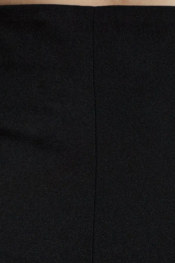 MAISON MARGIELA Wool Maxi Skirt With Back Slit