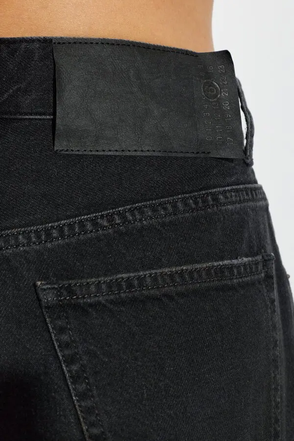 MAISON MARGIELA Wide-leg Jeans - Black