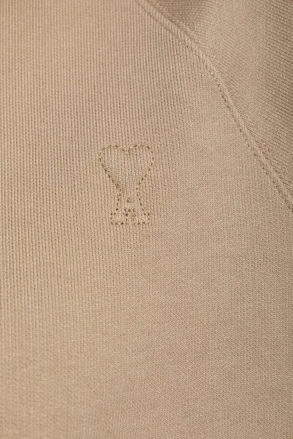 AMI Paris Cotton Zip-up Hoodie