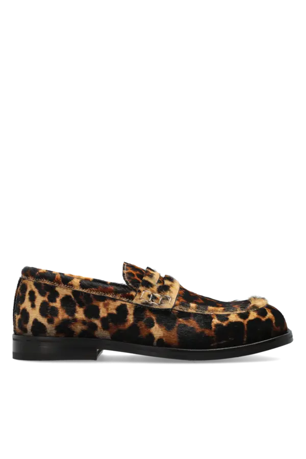 AMI Paris Leather Loafers