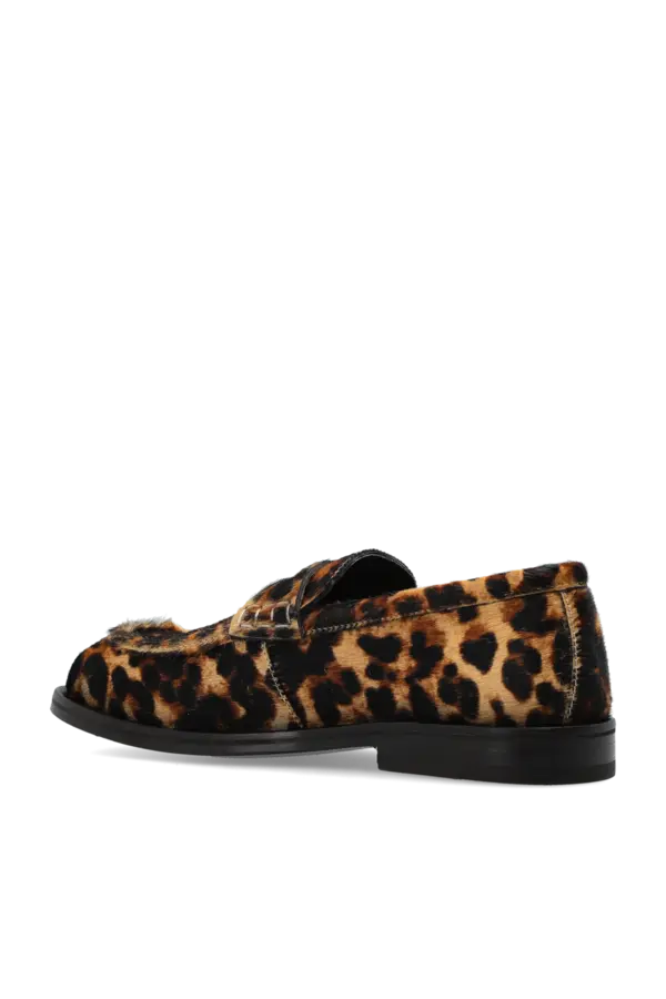 AMI Paris Leather Loafers