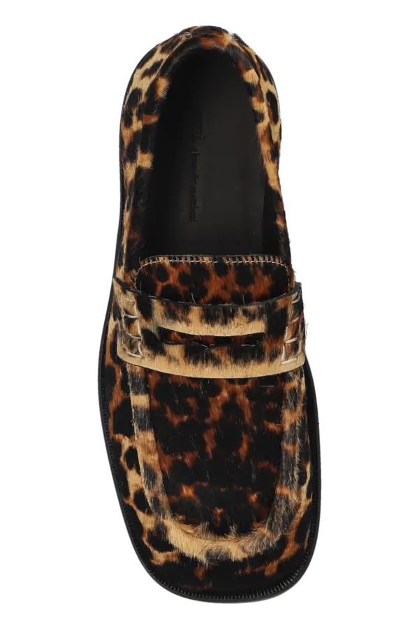 AMI Paris Leather Loafers