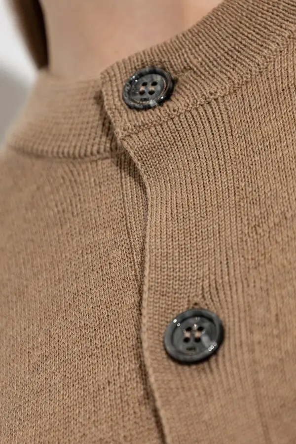 AMI Paris Wool Cardigan