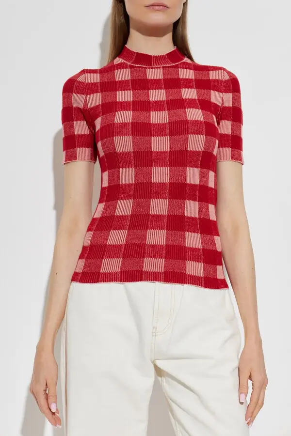 AMI Paris Short-sleeve Sweater