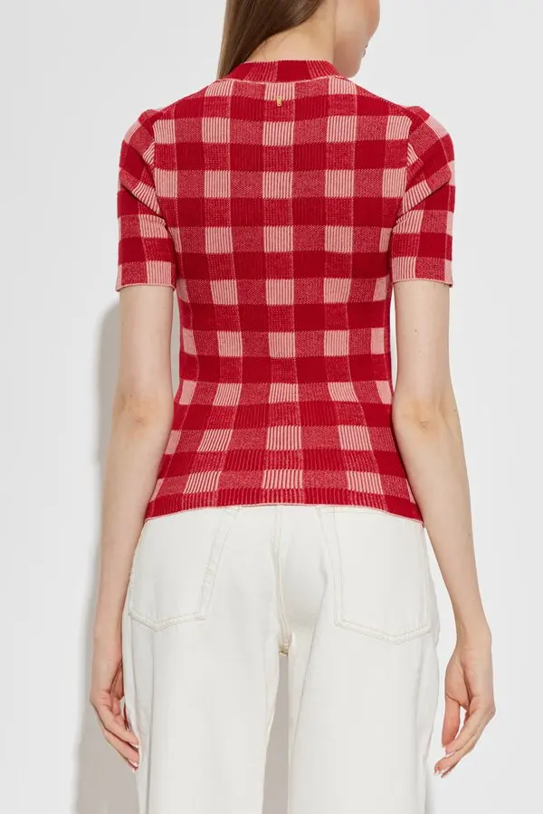 AMI Paris Short-sleeve Sweater