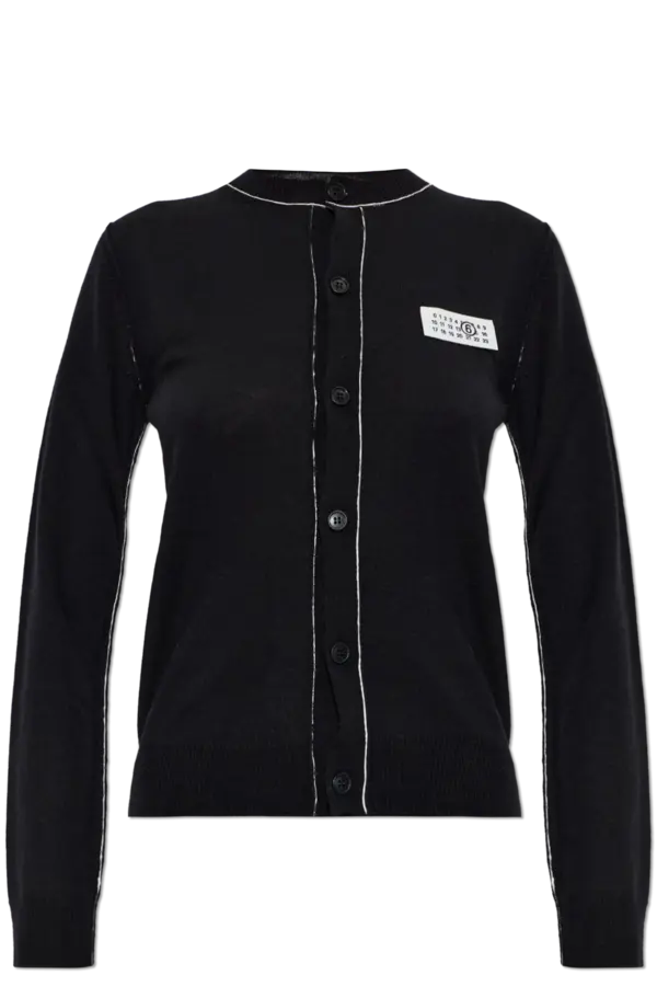 MAISON MARGIELA Cardigan With Decorative Stitching