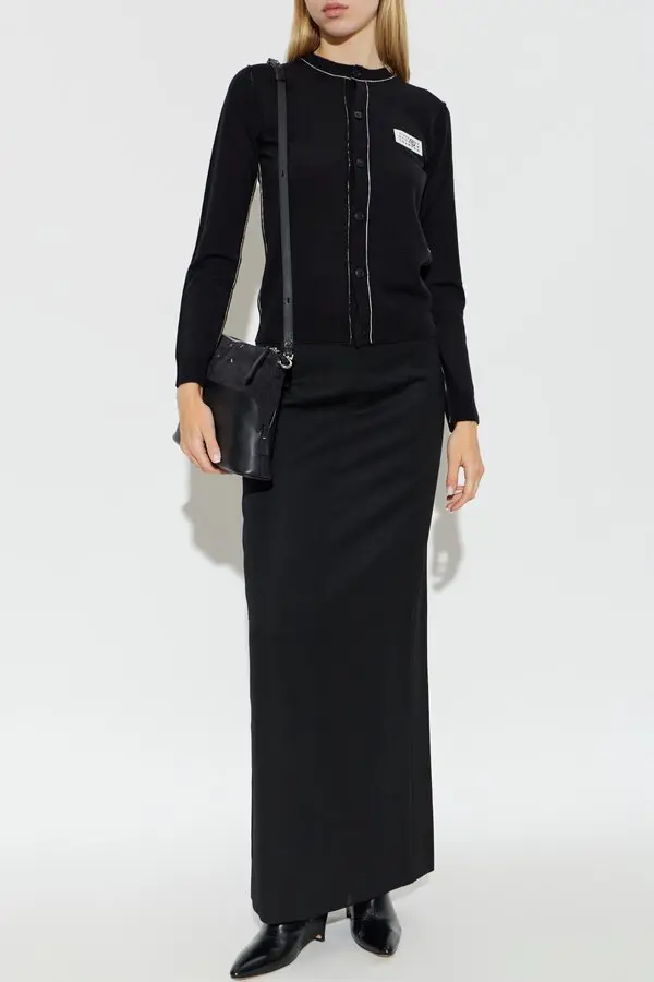 MAISON MARGIELA Cardigan With Decorative Stitching
