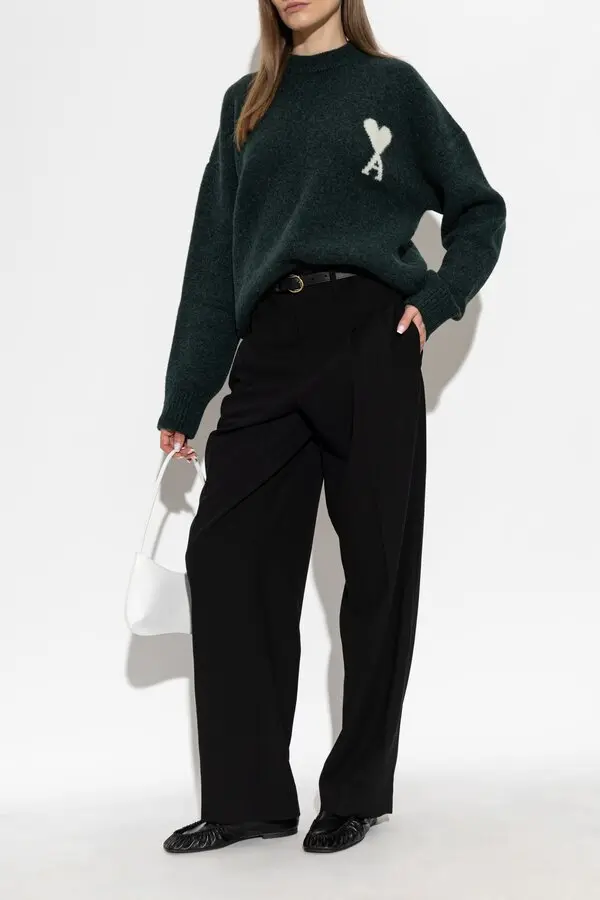AMI Paris Sweater With Logo