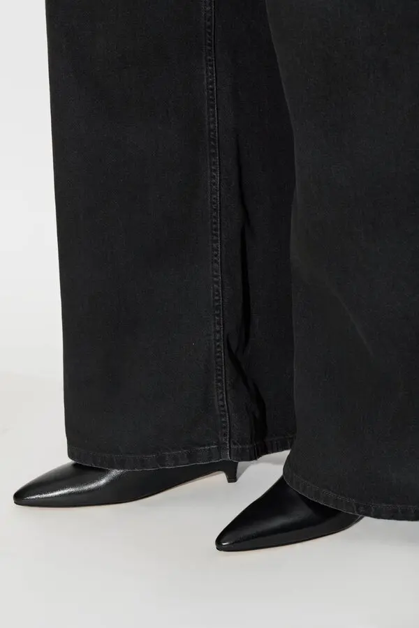 MAISON MARGIELA Leather Wedge Shoes