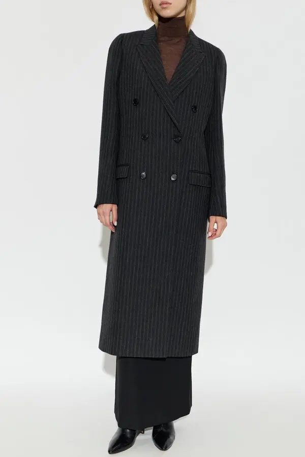 MAISON MARGIELA Double-breasted Wool Coat