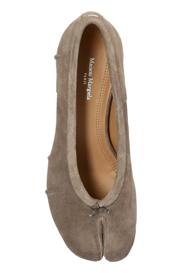 MAISON MARGIELA Suede Heeled Shoes With 'tabi' Cut-out