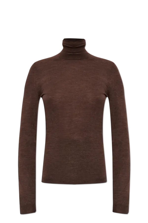 MAISON MARGIELA Turtleneck Sweater - Brown