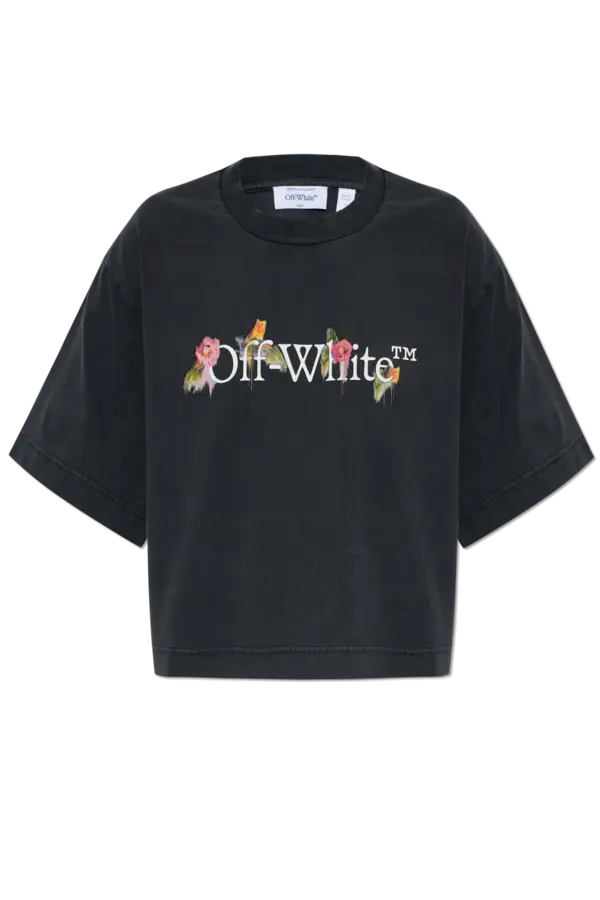 Off-White T-shirt With Logo