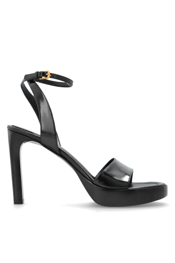Balenciaga Heeled Mules ‘fargo Sand H100