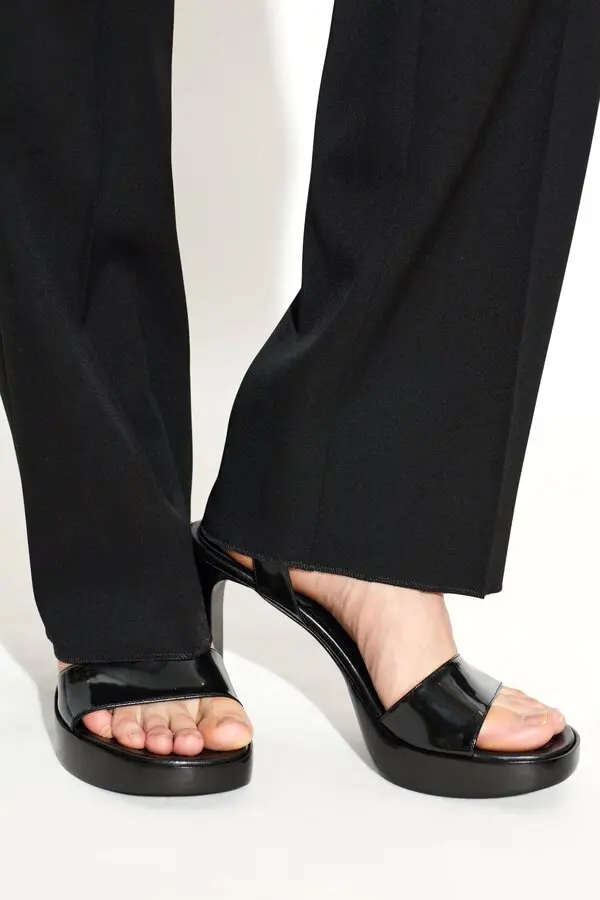Balenciaga Heeled Mules ‘fargo Sand H100