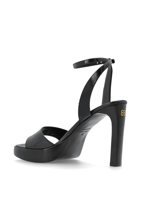 Balenciaga Heeled Mules ‘fargo Sand H100