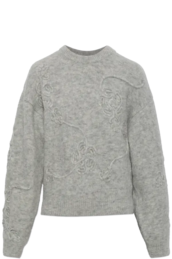 ROTATE BY BIRGER CHRISTENSEN Wool Sweater - Grey