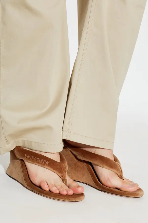 Balenciaga Gaeta’ Wedge Sandals